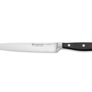 Wusthof 1040103718 Classic Fillet Knife, 7-Inch Flexible, Black