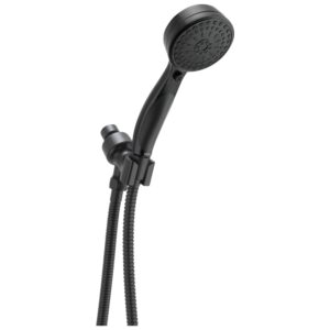 delta -faucet 54424-bl-pk activtouch hs 2.5 gpm shwrarmmt 9s handshower, matte black