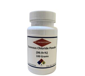 stannous chloride / sncl2 / 99.9+% / acs grade/powder/crystals / 100 grams / 100g/usa made/same day ship…