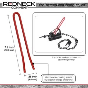 Redneck Convent Dog Proof Trap Setter Tool - 7 Inch Leverage Handle for Coon Cuffs Traps Beaver Trap Setting Tool DP Trapping Tool