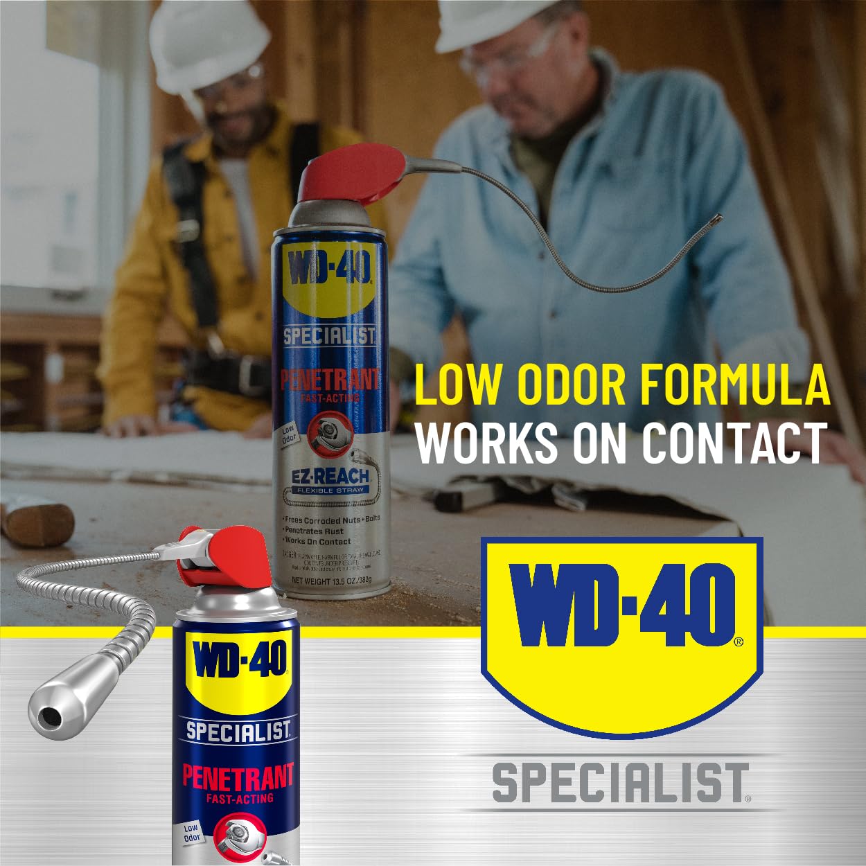 WD-40 Specialist Penetrant with Flexible Straw, 13.5 oz.