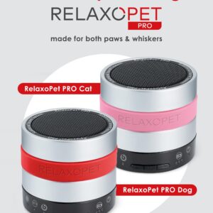 RelaxoPet Pro Dog Relaxation System - Calming for Dogs Relaxation Device with Noise Motion, LED Indicator, Pro Timer - Portable Sound Machine for Dogs for Thunderstorms, Fireworks, & Travelling