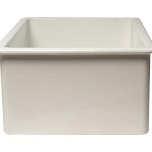 Alfi brand AB3018UD-W Kitchen Sink, White, 29.88"L x 18.13"W x 10"H