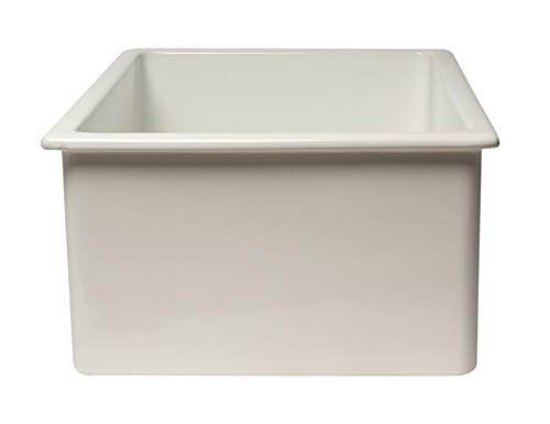 Alfi brand AB3018UD-W Kitchen Sink, White, 29.88"L x 18.13"W x 10"H