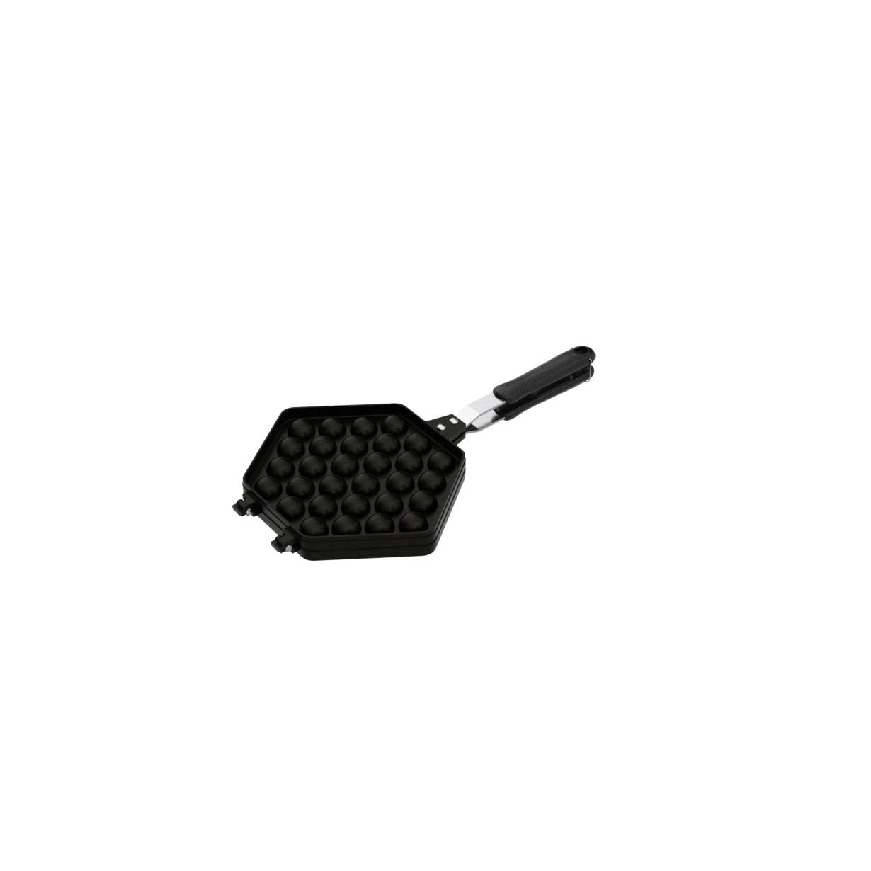 Bubble Waffle Maker Pan by StarBlue with FREE Recipe ebook and Tongs - Make Crispy Hong Kong Style Egg Waffle in 5 Minutes