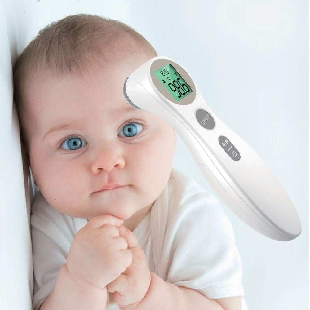 Vaunn Non-Contact Medical Infrared Forehead Thermometer for Children and Adults