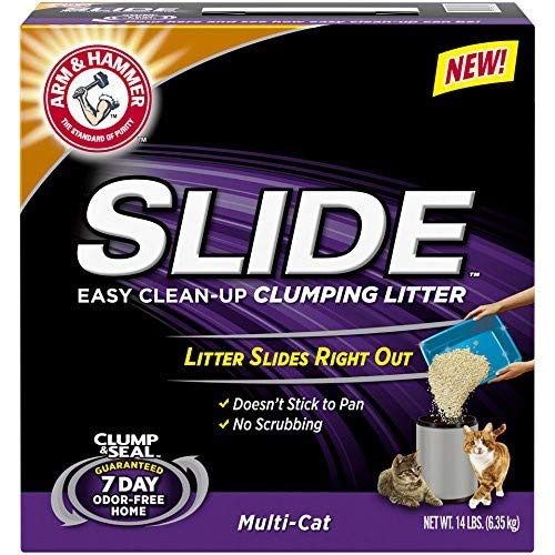 Slide Mulitcat Clumping Cat Litter