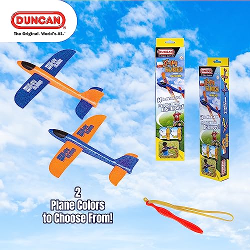 Duncan X-14 Glider - Blue with Orange Wings