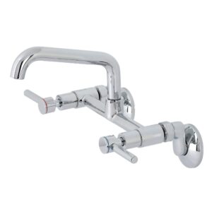 kingston brass ks823c concord kitchen faucet, polished chrome