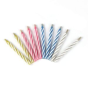 20PCS Magic Trick Relighting Candles Kids Brthday Cake Candle Party Novelty Joke Color Random