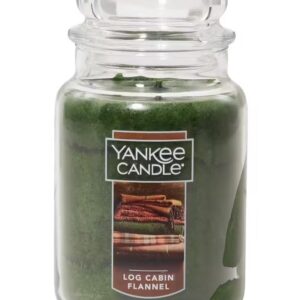 Yankee Candle Log Cabin Flannel Large Classic Jar Candle