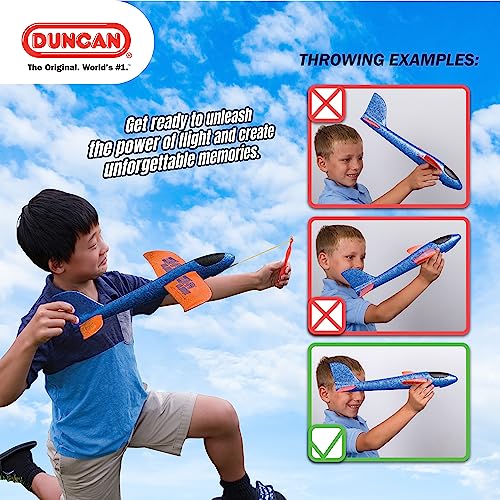 Duncan X-14 Glider - Blue with Orange Wings