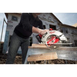 Milwaukee 2992-22 M18 18-Volt Lithium-Ion Brushless Cordless Hammer Drill and Circular Saw Combo Kit (2-Tool) with Two 4.0 Ah Batteries