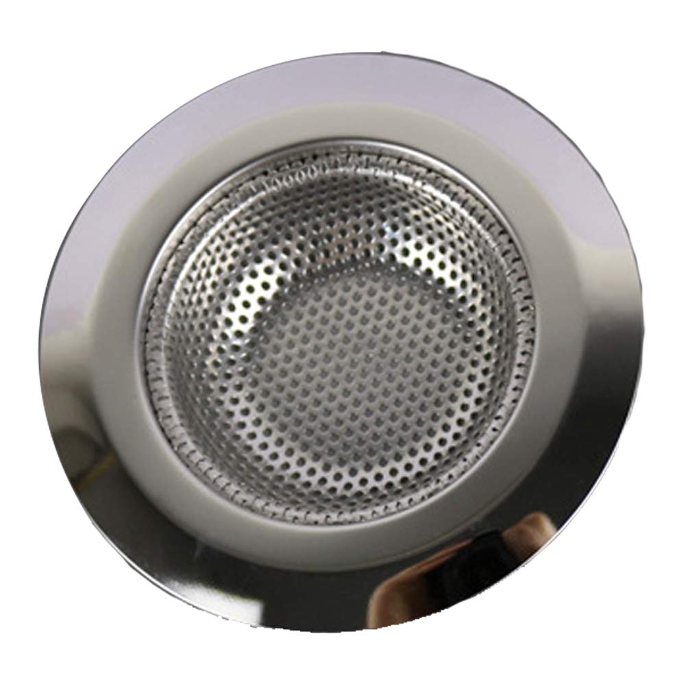 Sink Strainer Drain Hole Filter Trap Stainless Steel Bath Strainer Waste Screen Bathroom Kitchen Gadgets 11cm