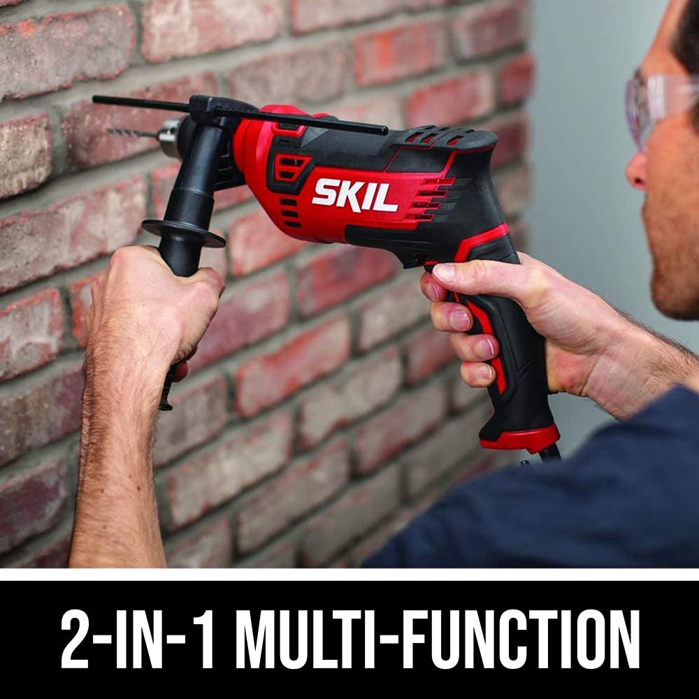 SKIL 7.5-Amp 1/2-Inch Corded Hammer Drill - HD182001