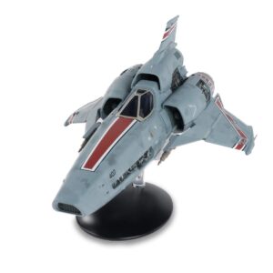 eaglemoss battlestar galactica ship replica | viper (blood & chrome)