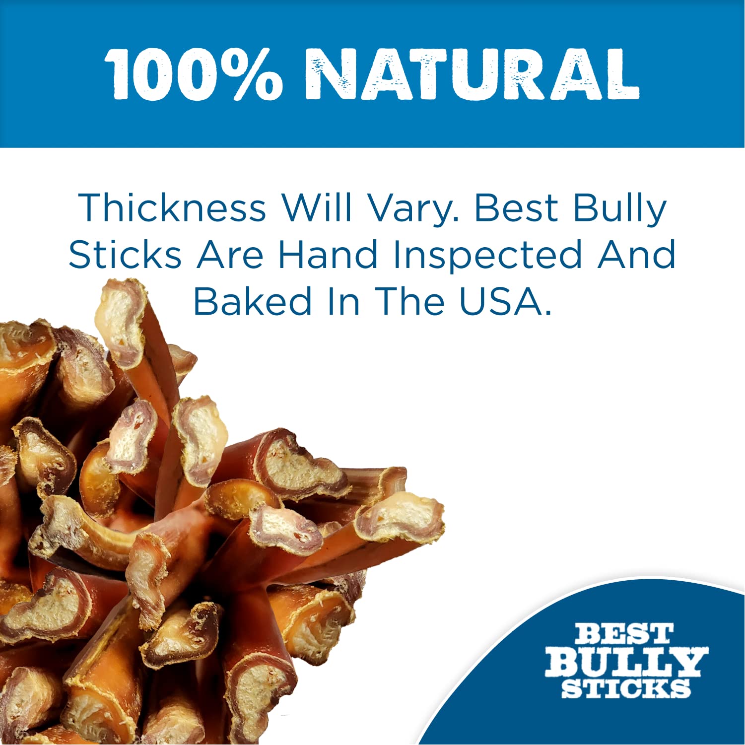 Best Bully Sticks Odorless 4-8 Inch Odor-Free Bully Sticks for Dogs - 100% Natural Grass-Fed Beef for Small, Medium, Large Dogs and Puppies - Grain and Rawhide Free Bully Stick Dog Chews | 8 oz