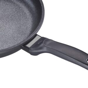 RÖSLE Cadini Frying Pan, Cast Aluminium Frying Pan with Scratch-Resistant ProResist Non-Stick Coating, 24 cm Diameter, PFOA, Black