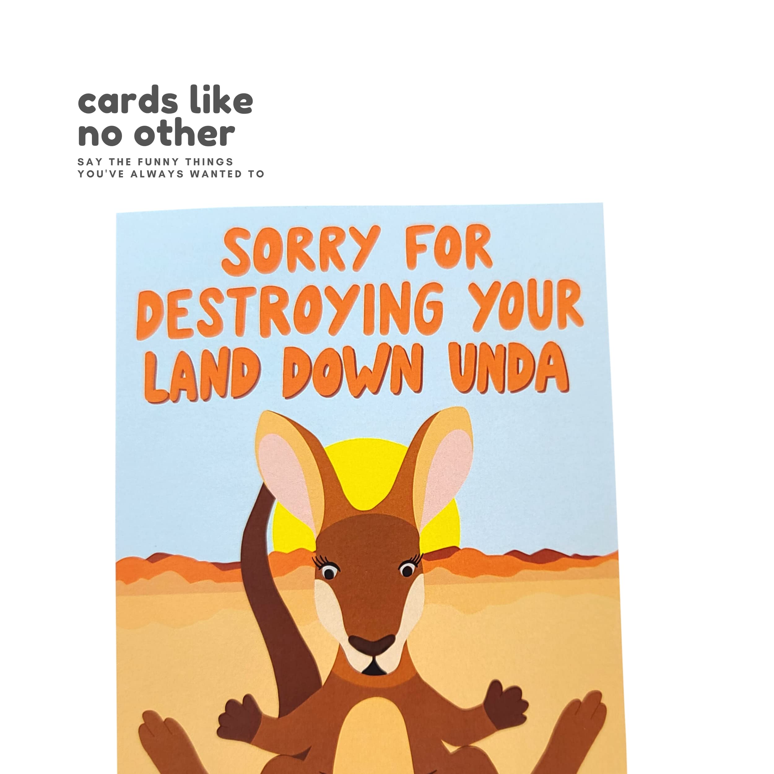 Sleazy Greetings Funny Mothers Day Card From Daughter Son | Cute Happy Birthday Card For Mom | Adult Dirty Humorous Mother’s Day Appreciation Card | Australia Kangaroo Card