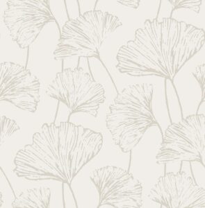 nuwallpaper nus3578 silver hikarigaoka peel & stick wallpaper, metallic