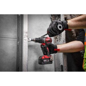 Milwaukee 2992-22 M18 18-Volt Lithium-Ion Brushless Cordless Hammer Drill and Circular Saw Combo Kit (2-Tool) with Two 4.0 Ah Batteries