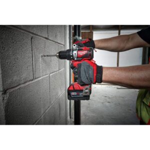 Milwaukee 2992-22 M18 18-Volt Lithium-Ion Brushless Cordless Hammer Drill and Circular Saw Combo Kit (2-Tool) with Two 4.0 Ah Batteries