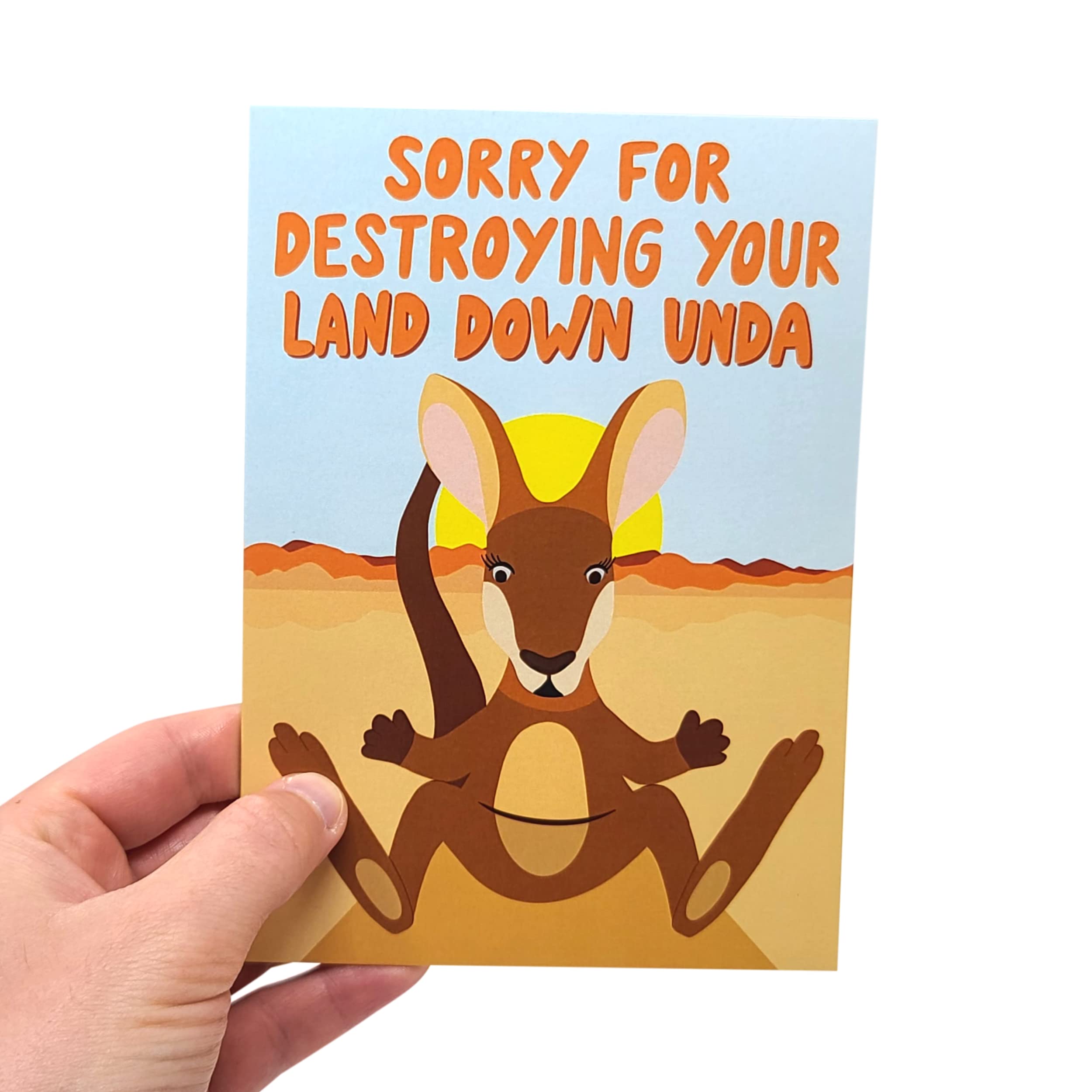 Sleazy Greetings Funny Mothers Day Card From Daughter Son | Cute Happy Birthday Card For Mom | Adult Dirty Humorous Mother’s Day Appreciation Card | Australia Kangaroo Card