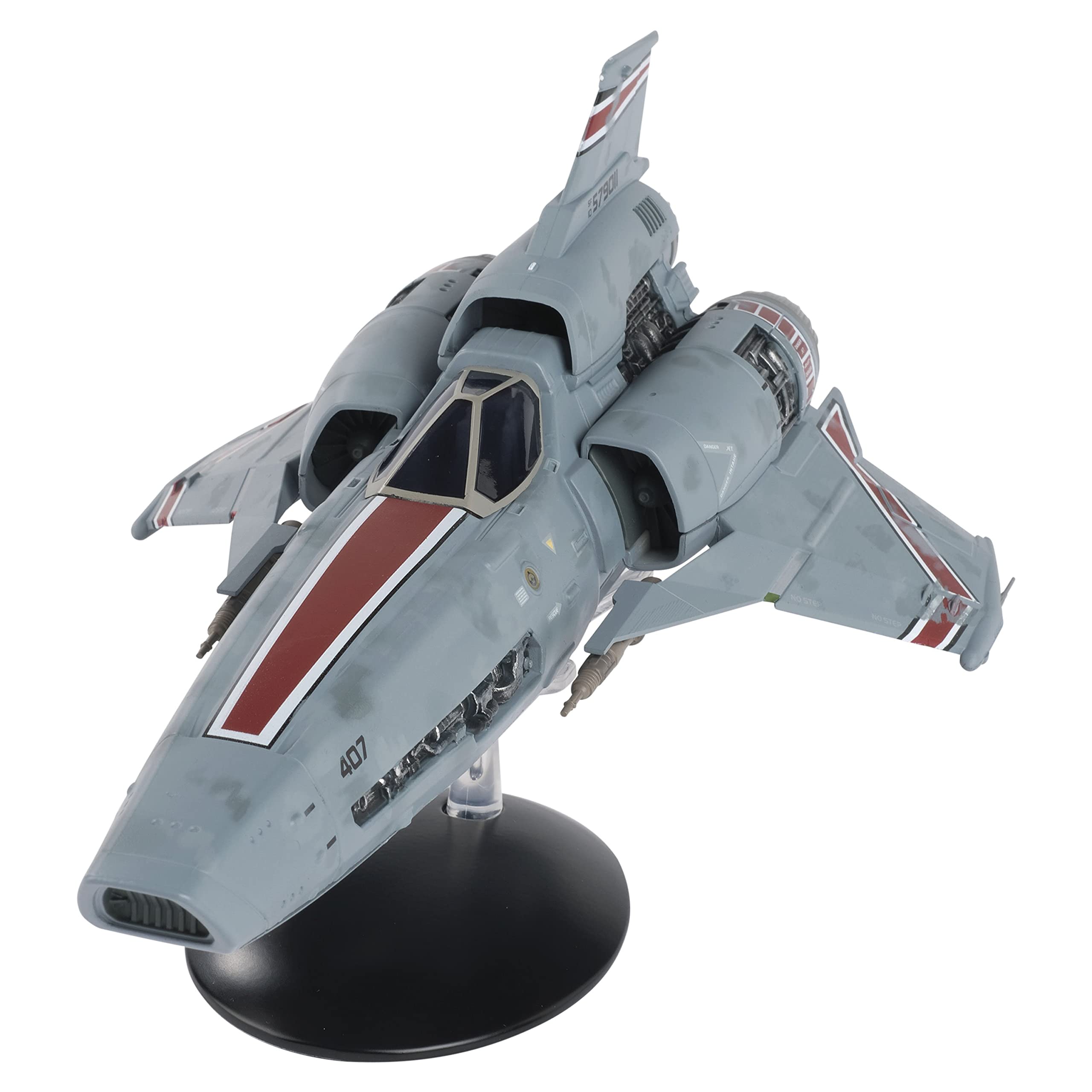 Eaglemoss Battlestar Galactica Ship Replica | Viper (Blood & Chrome)