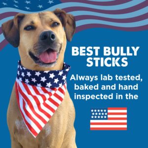 Best Bully Sticks Odorless 4-8 Inch Odor-Free Bully Sticks for Dogs - 100% Natural Grass-Fed Beef for Small, Medium, Large Dogs and Puppies - Grain and Rawhide Free Bully Stick Dog Chews | 8 oz