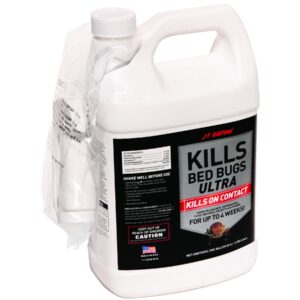 jt eaton 218-w1g kills bed bugs ultra spray, water-based insecticide, long-lasting protection for bedbugs, roaches, ants, and dust mites, 1 gallon with sprayer