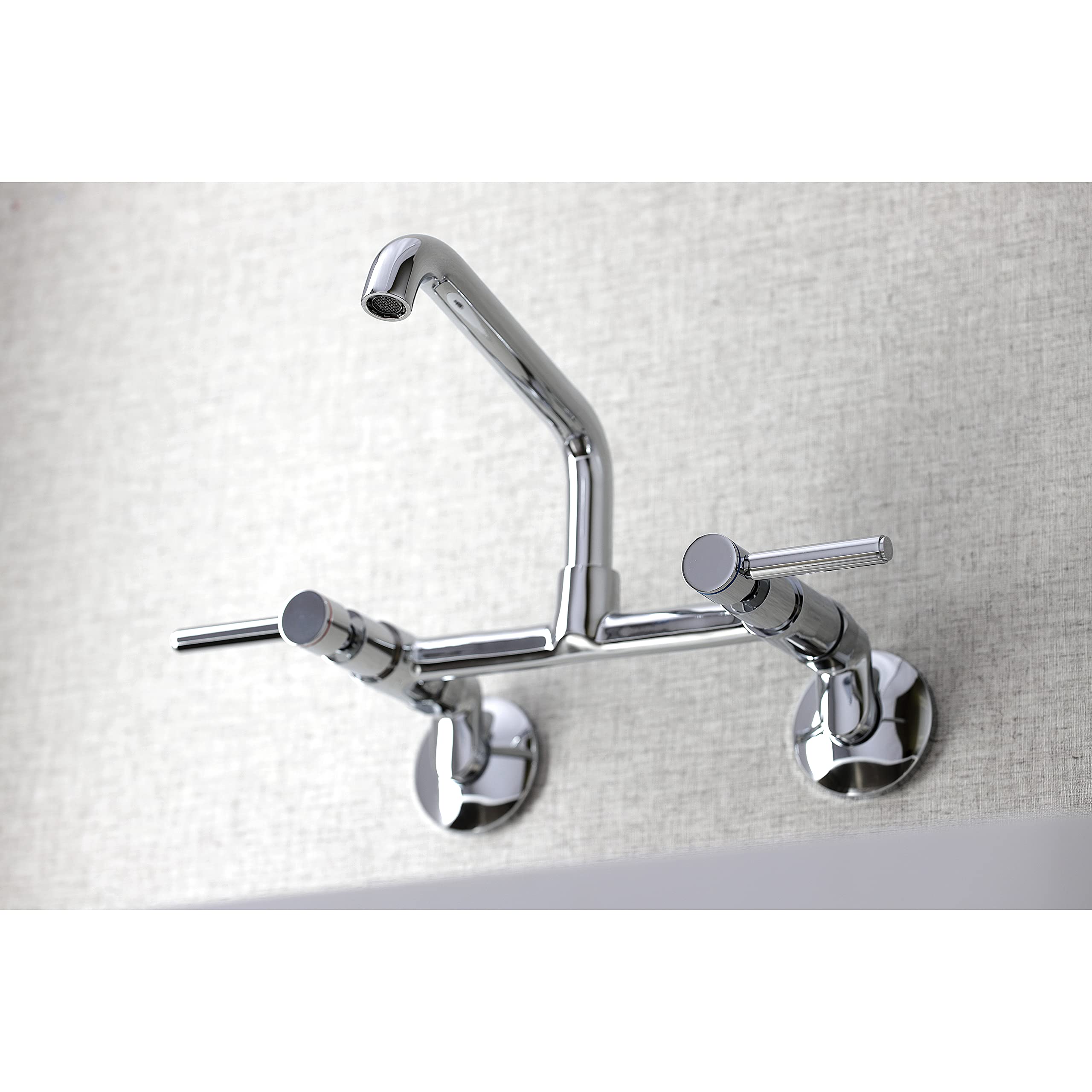 Kingston Brass KS823C Concord Kitchen Faucet, Polished Chrome