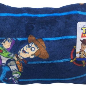 Disney Pixar Toy Story Travel Set - 3 Piece Kids Travel Set includes Blanket, Pillow, & Plush - Featuring Woody (Offical Disney Pixar Product)