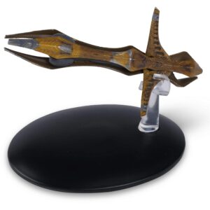 eaglemoss star trek official starships collection die-cast model (species 8472 bioship)