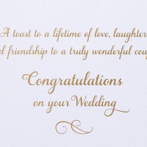 Papyrus LGBTQIA+ Wedding Card for Brides (Lifetime of Love, Laughter, and Friendship)