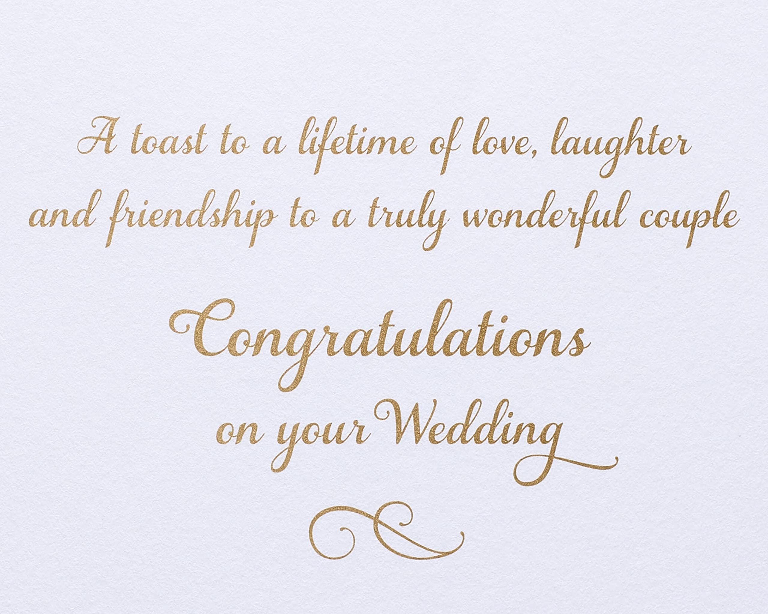 Papyrus LGBTQIA+ Wedding Card for Brides (Lifetime of Love, Laughter, and Friendship)