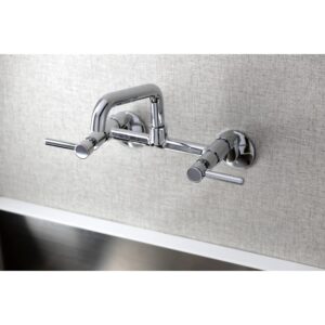 Kingston Brass KS823C Concord Kitchen Faucet, Polished Chrome