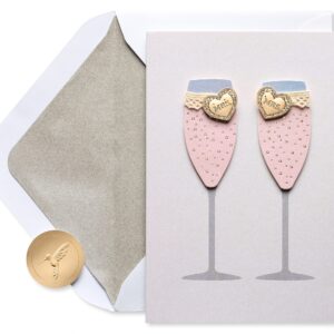 Papyrus LGBTQIA+ Wedding Card for Brides (Lifetime of Love, Laughter, and Friendship)