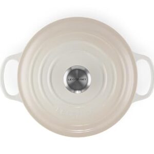 Le Creuset Enameled Cast Iron Signature Sauteuse Oven, 3.5 qt., Meringue