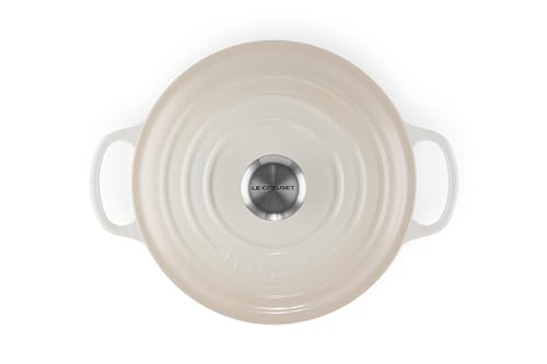 Le Creuset Enameled Cast Iron Signature Sauteuse Oven, 3.5 qt., Meringue