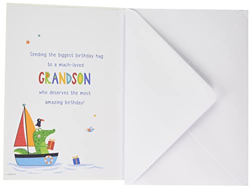 Regal Publishing Juvenile Birthday Card Age 4 Grandson - 9 x 6 inches -