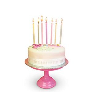 Talking Tables Pack of 16 - Size 10cm Pastel Birthday Candles Make Your Cake Extra Special This Year.