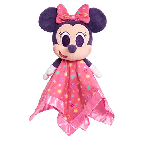 Disney Junior Music Lullabies Lovey Blankies, Minnie Mouse, Soft Fabric