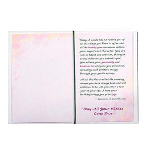 Blue Mountain Arts Greeting Card “Happy Birthday to an Incredible Woman” Is a Sweet and Inspiring Way to Send Warm Birthday Wishes to a Mom, Sister, Daughter, Wife, or Friend, Woman Birthday