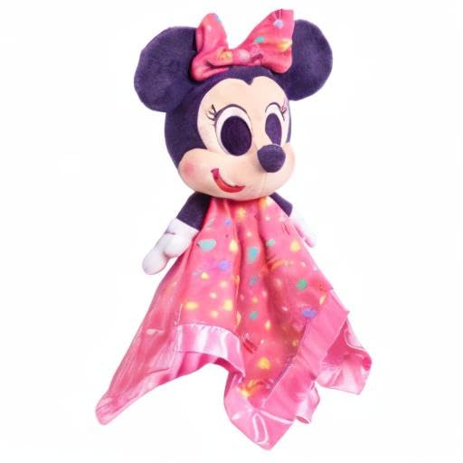 Disney Junior Music Lullabies Lovey Blankies, Minnie Mouse, Soft Fabric