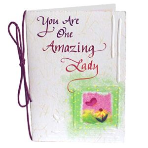 Blue Mountain Arts Greeting Card “You Are One Amazing Lady” for Mother’s Day, Birthdays, Anniversaries, or Anytime You Want to Celebrate a Wonderful Woman in Your Life, Model Number