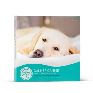 calmer canine device - 7 in. anxiety treatment device for large and extra large dogs