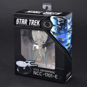 Hero Collector| Star Trek The Official Starships Collection | Eaglemoss Model Ship Box U.S.S. Enterprise NCC-1701-E