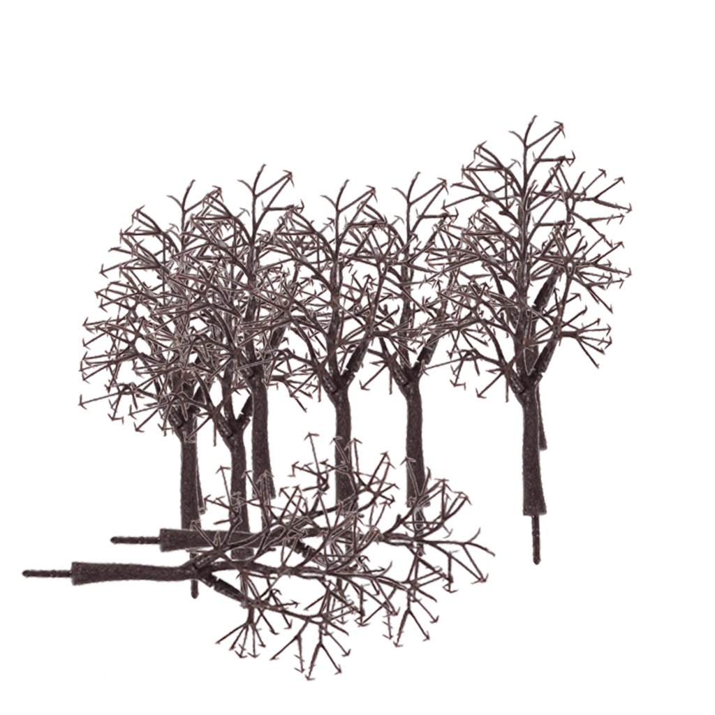 Menolana 10 Autumn Model Trees Trunk Train Park Scenery Layout 12cm