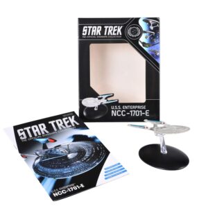 Hero Collector| Star Trek The Official Starships Collection | Eaglemoss Model Ship Box U.S.S. Enterprise NCC-1701-E