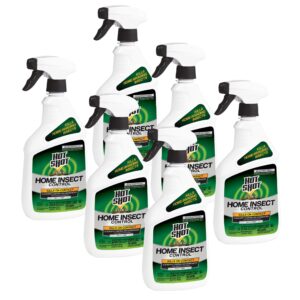 hot shot home insect control 24 ounces, ready-to-use formula, kills home-invading insects, pack of 6